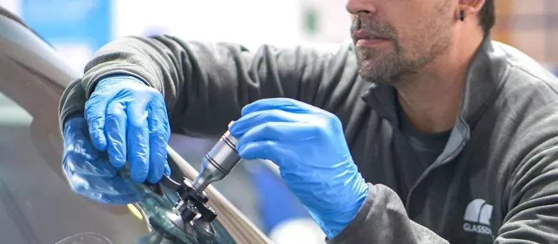 Reparasjon av steinsprut | Glassdrive